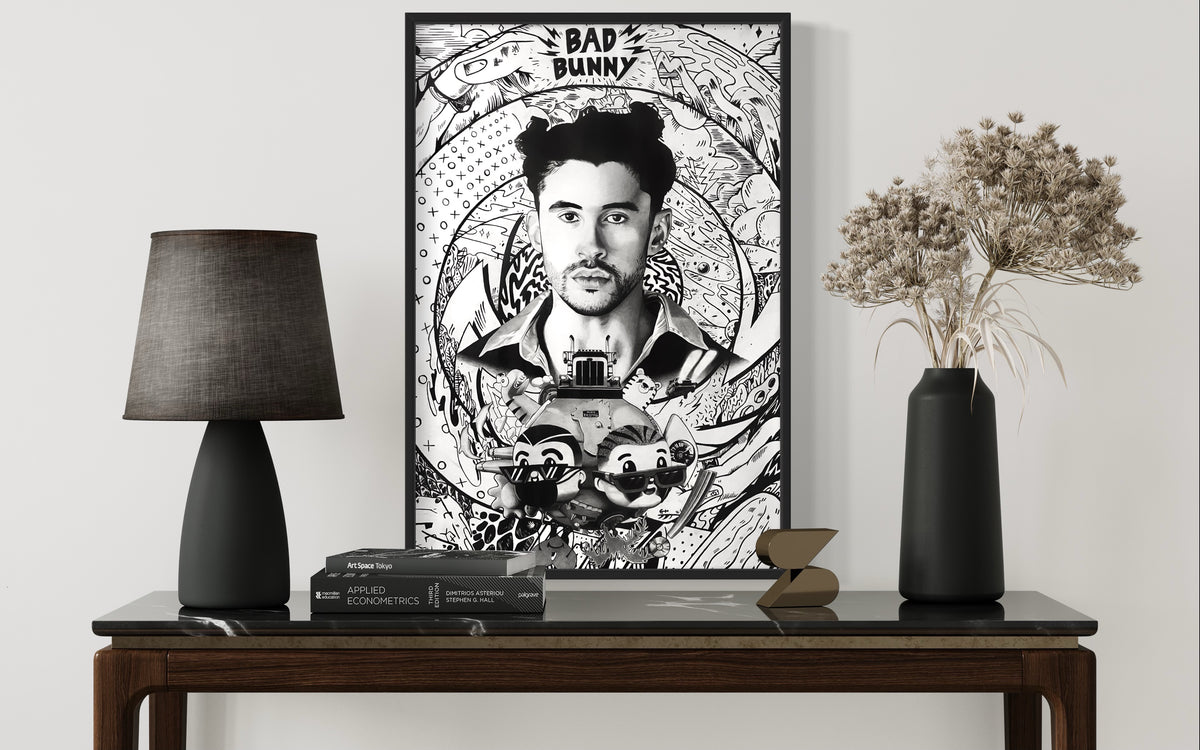 Bad Bunny Art Print (Limited Edition) – MistuhRay